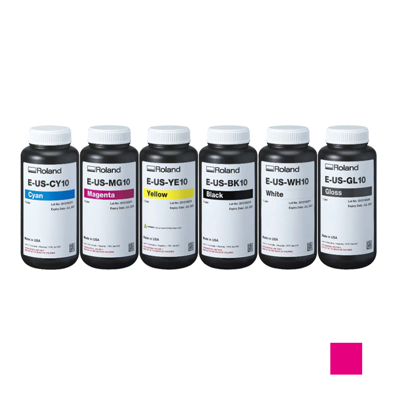 Roland Ink Bottle Magenta 1l. E-US-MG10 - Roland ECO UV 1000ml series ...